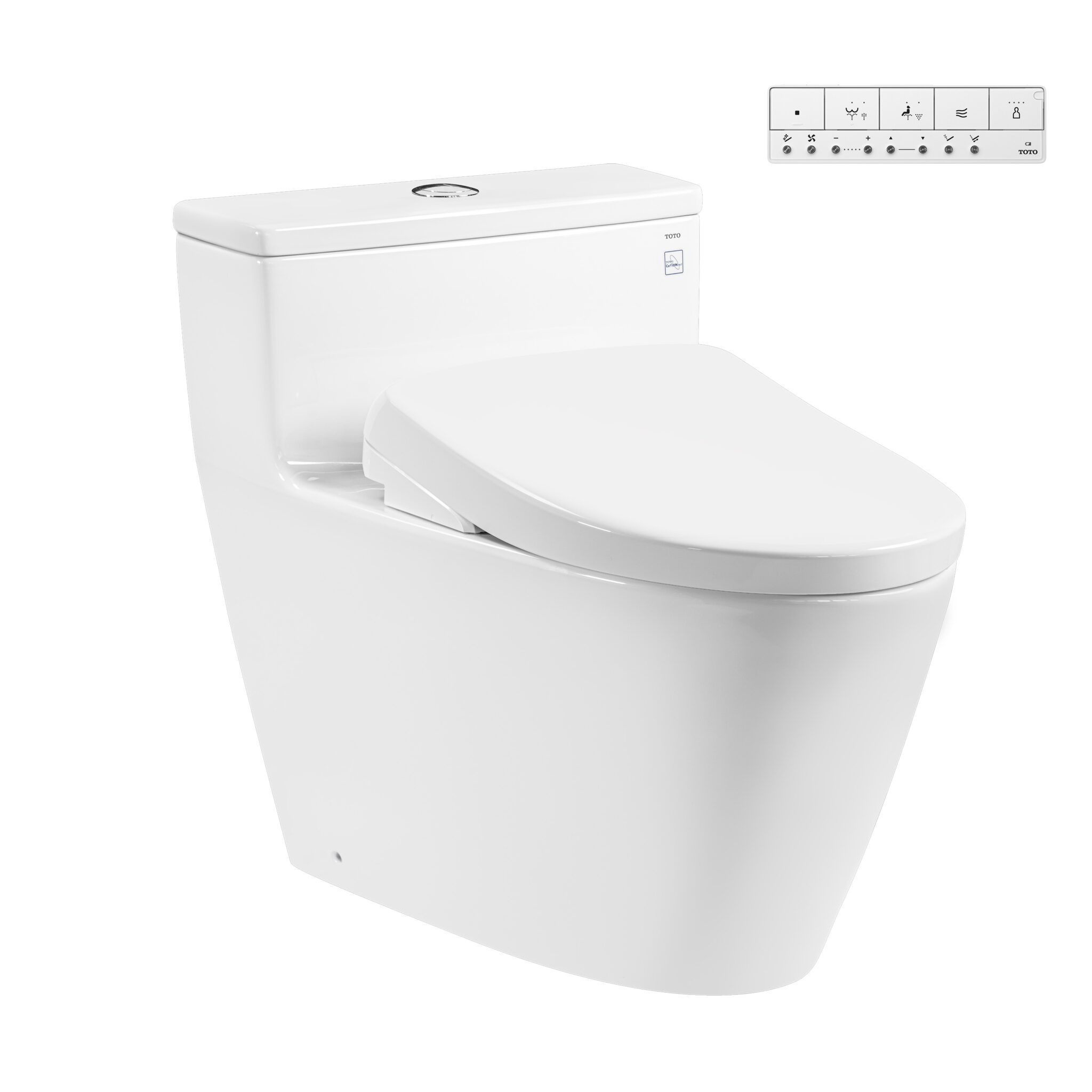 Bàn cầu 1 khối kèm nắp rửa điện tử WASHLET dòng S7 - TCF47360GAA MS625CDW23 cao cấp, chính hãng ...